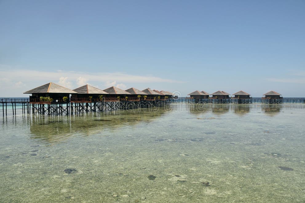 Isla De Mabul, Semporna, Sabah Imagen de archivo - Imagen de costa ...