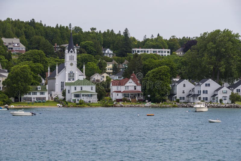 Isla de Mackinac imagen de archivo editorial. Imagen de comestible ...