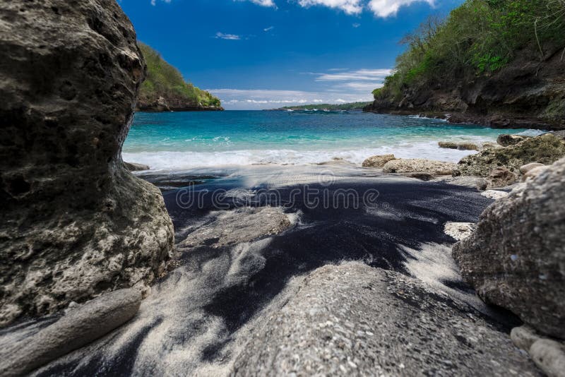 Isla De Nusa Penida Indonesia Imagen de archivo - Imagen de tropical ...
