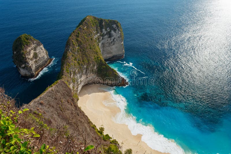 Isla De Nusa Penida Indonesia Foto de archivo - Imagen de orilla ...