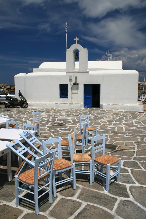 Isla de Paros, Grecia foto de archivo. Imagen de puerta - 5132248