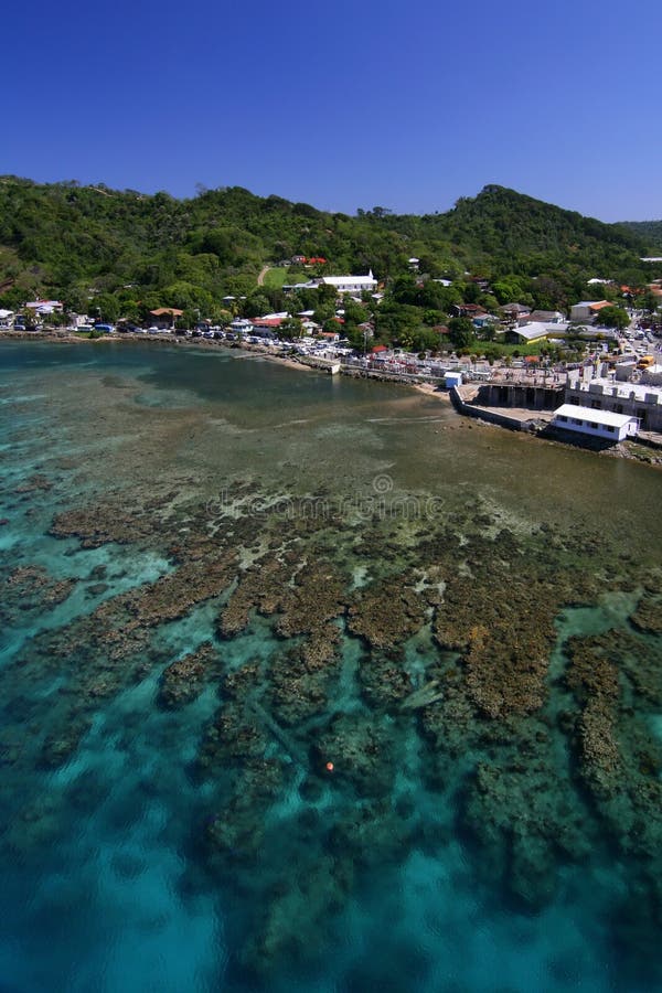 726 Playa De Isla Roatan En Honduras Fotos de stock - Fotos libres de ...