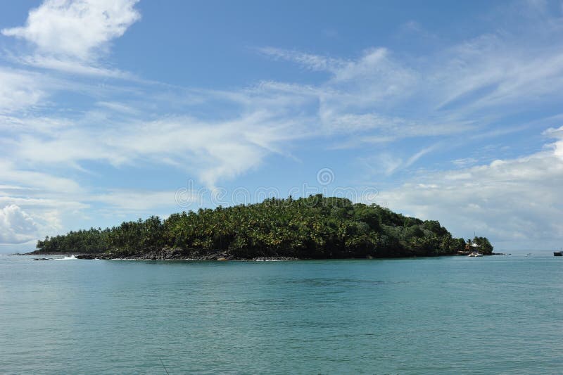 Isla De San José, La Guayana Francesa Foto de archivo - Imagen de ...