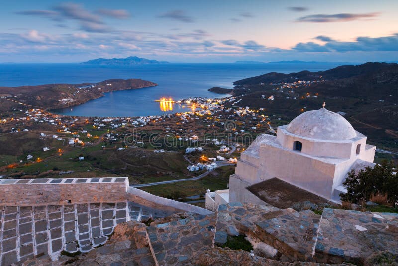 Isla de Serifos foto de archivo. Imagen de grecia, griego - 88549814