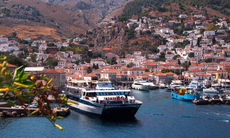 Isla del Hydra, Grecia foto de archivo. Imagen de hidra - 46396496