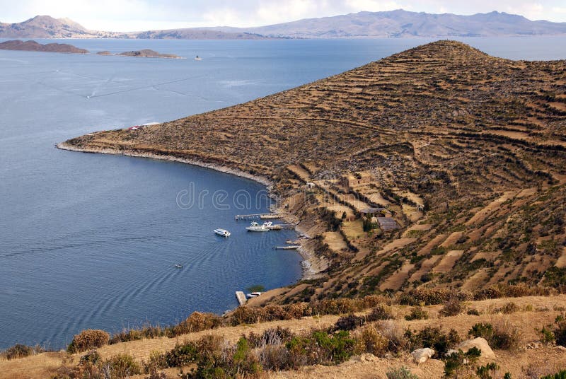 Isla del sol, Bolivia stock photo. Image of incas, coast - 22750912