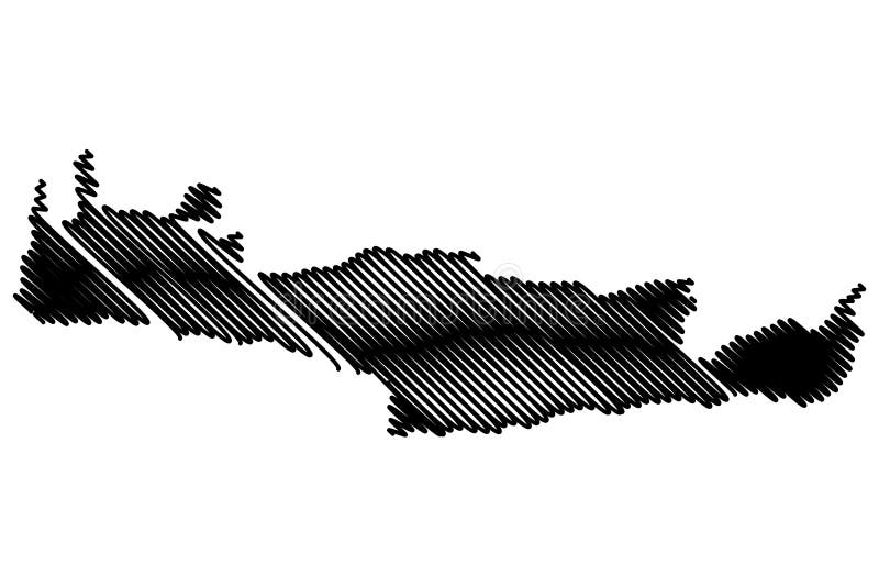 Isla Del Vector Del Mapa De Creta Ilustración del Vector - Ilustración ...