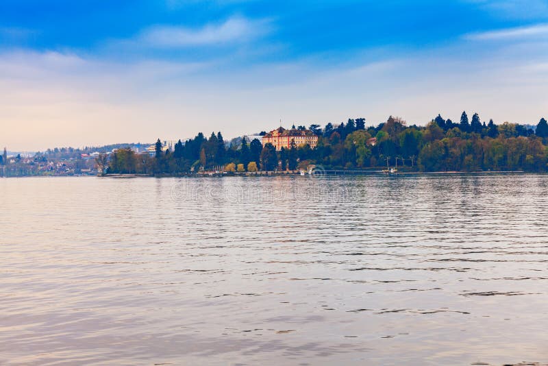 Isla Mainau de la flor imagen editorial. Imagen de turismo - 115862830