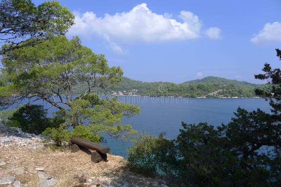 Isla Mljet foto de archivo. Imagen de verano, isla, paisaje - 23413132
