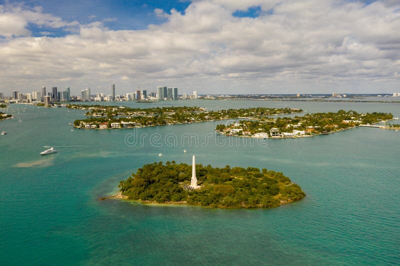 Isla Monumental Miami Fl Usa Foto de archivo - Imagen de agradable ...