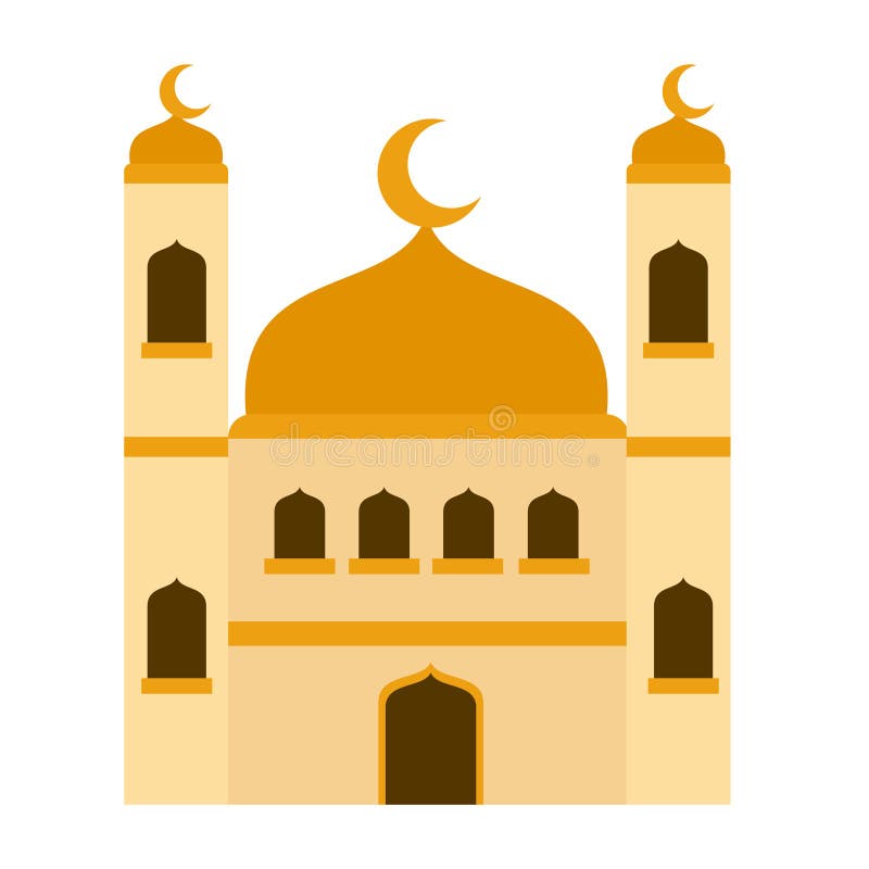 Islam mosque illustration stock illustration. Illustration of tower ...
