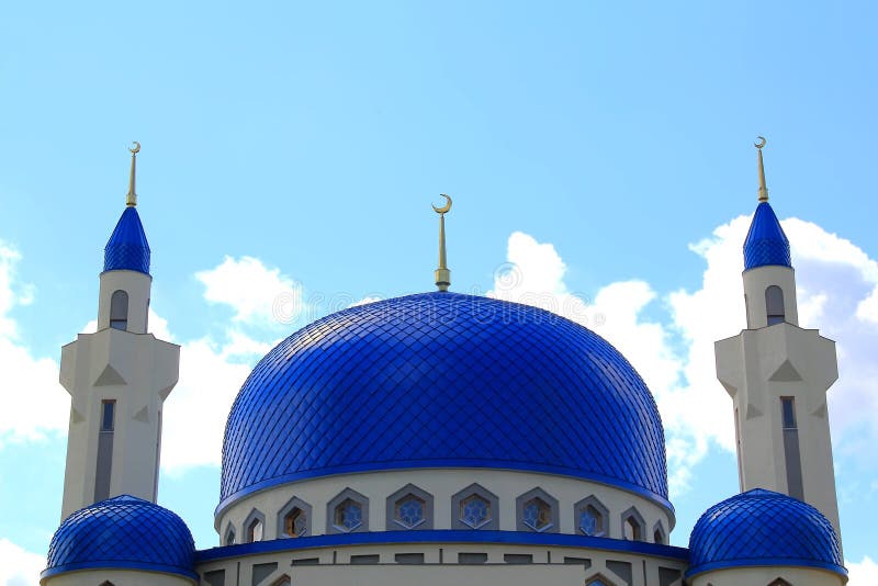 Islam Temple of the South Russia Stock Photo - Image of religion ...