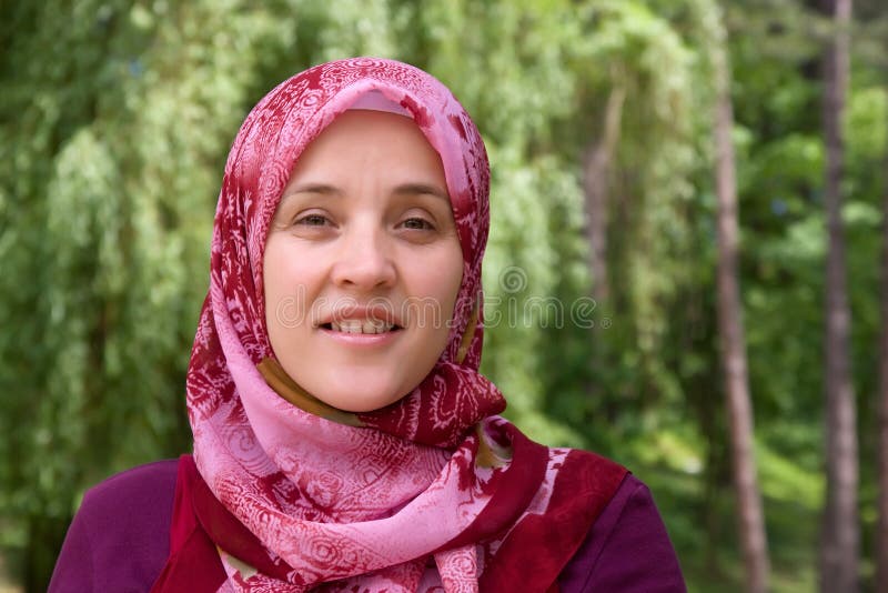 Islam woman stock photo. Image of caucasian, cheerful - 14236902