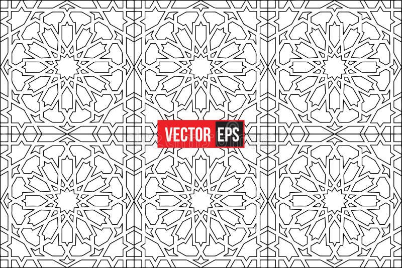 Islamic abstract pattern stock vector. Illustration of muslim - 169567822