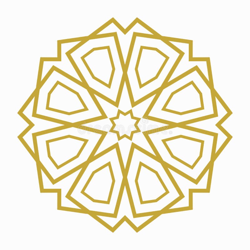 Traditional Islamic Pattern and Design Stock Image - Image of oriental ...