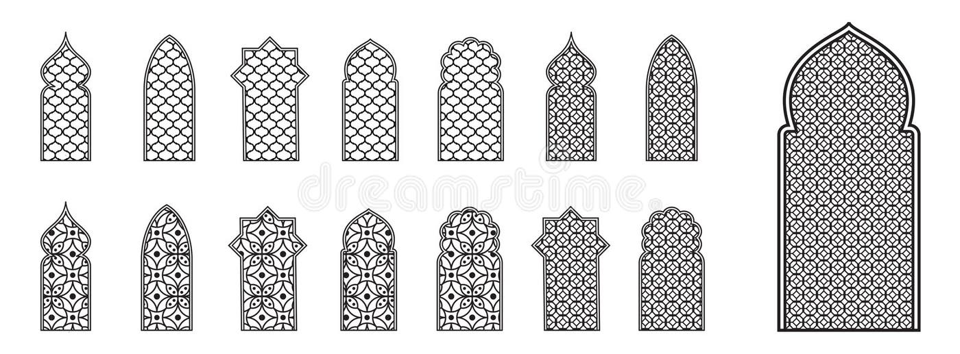 Islamic Arch Frame Stock Illustrations – 7,198 Islamic Arch Frame Stock ...