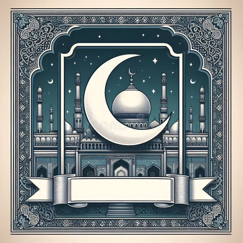 Islamic Architectural and Pattern Overlay Compositions. Stock ...