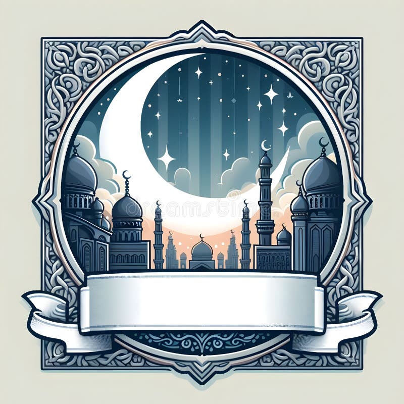 Islamic Architectural and Pattern Overlay Compositions. Stock ...