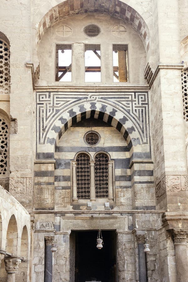 Islamic Architecture in Ancient Egypt Stock Photo - Image of chandelier ...