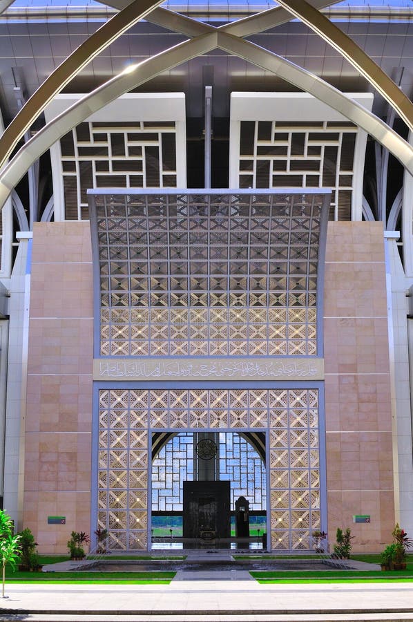 Moroccan and Islamic Pavilion Architecture Stock Image - Image of ...