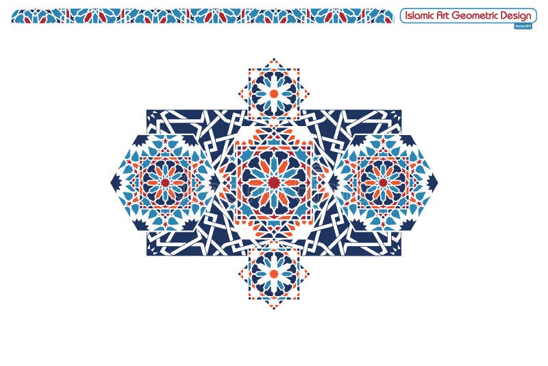 Islamic Art Geometric Design Graphics Vectors Stock Vector ...