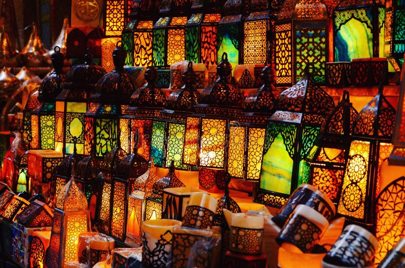 Islamic art of light stock photo. Image of ancient, egypt - 66712522