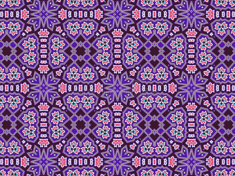 Islamic Art Pattern and Geometric Background Stock Illustration ...