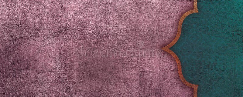 Islamic Background with Frame and Patterns Stock Image - Image of petal ...