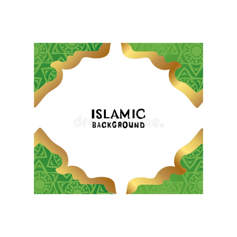 Islamic Background Free Vector Illustration Stock Illustration ...