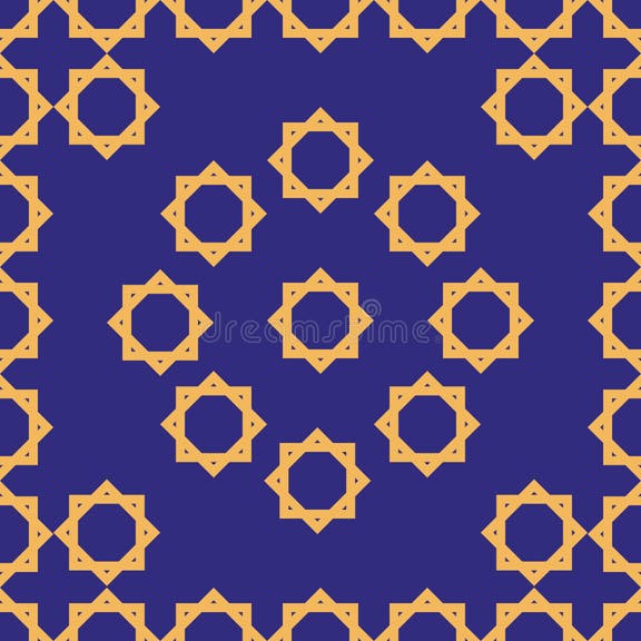 Islamic Background with Hexagonal Pattern Style and Seamless Concept ...