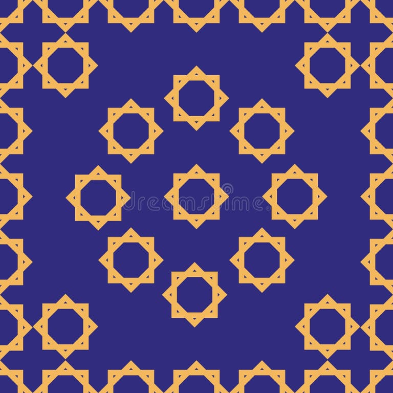 Islamic Background with Hexagonal Pattern Style and Seamless Concept ...