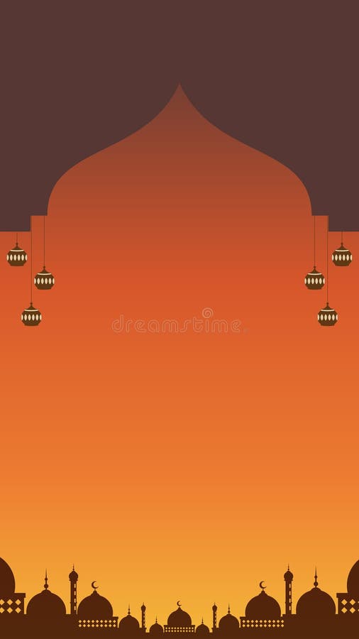 Islamic story banner. stock illustration. Illustration of cartoon ...