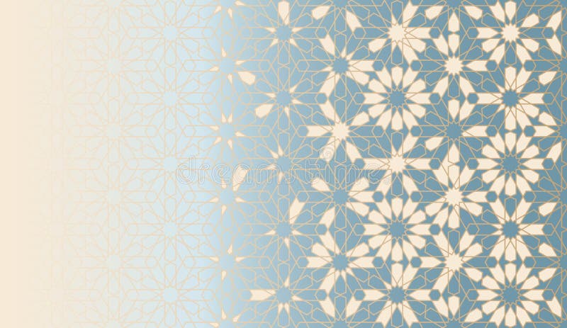 Islamic blue background. stock vector. Illustration of arabesque ...