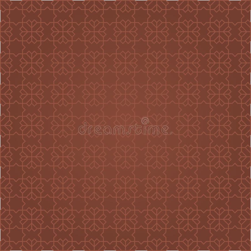 Islamic Brown Pattern Vector Background Seamless Design Ideal for ...