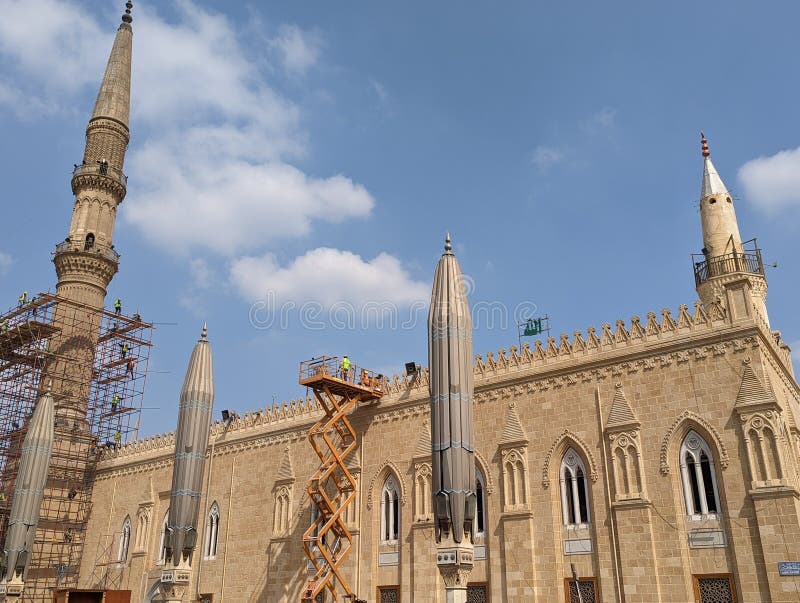 Islamic Cairo stock photo. Image of temple, minaret - 273263432