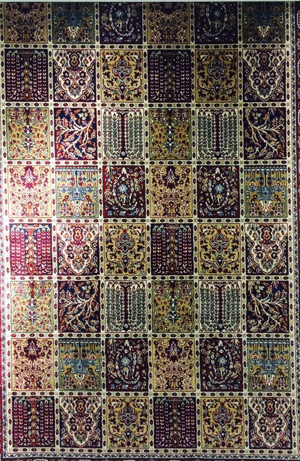 Islamic Carpet with Rare Motifs Stock Photo - Image of islamic, genres ...