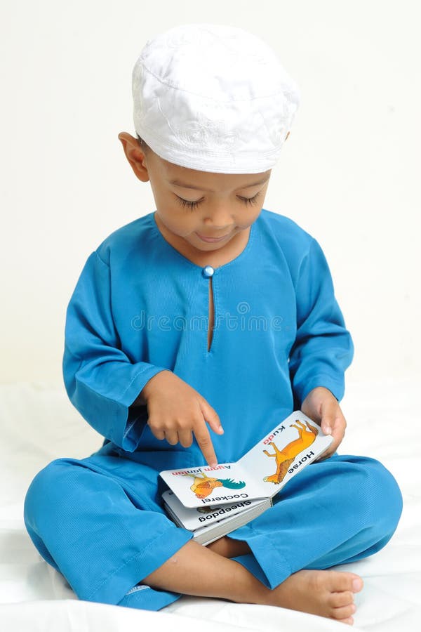 Islamic Children Were Learning Stock Photo - Image of culture ...