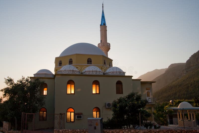 Islamic church stock photo. Image of tree, green, glass - 11472354