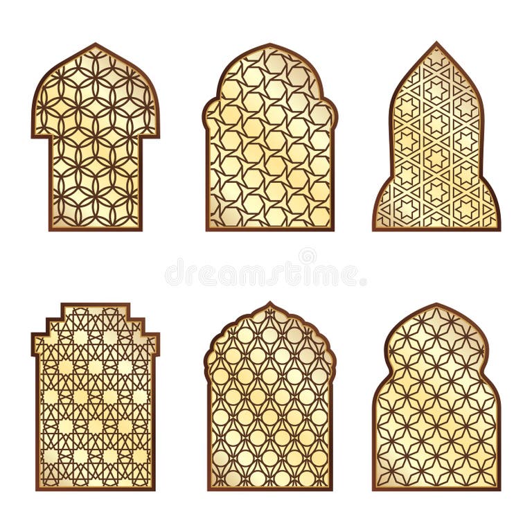 Eastern Arch Vector Pattern Stock Illustrations – 2,482 Eastern Arch ...