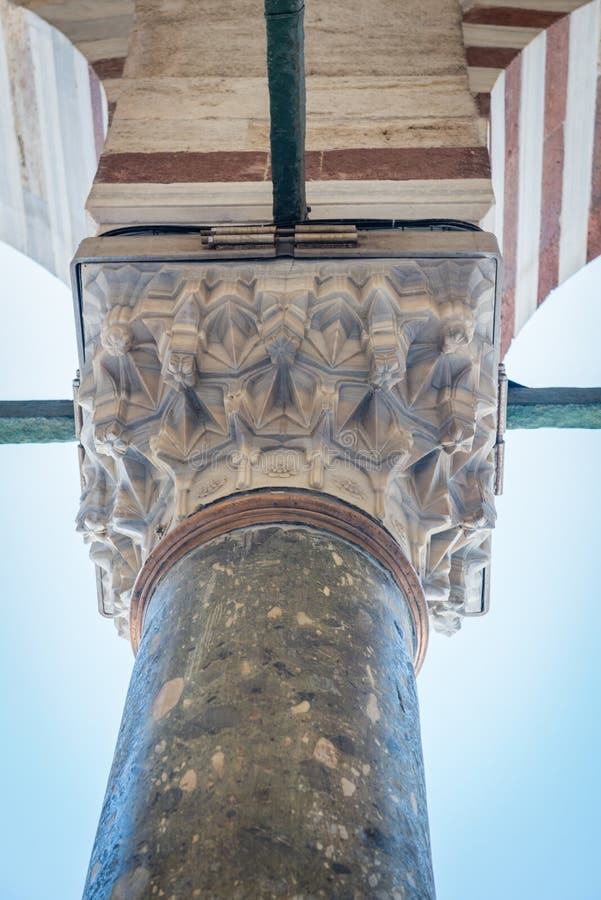 Islamic column turkey stock image. Image of heritage - 133059669