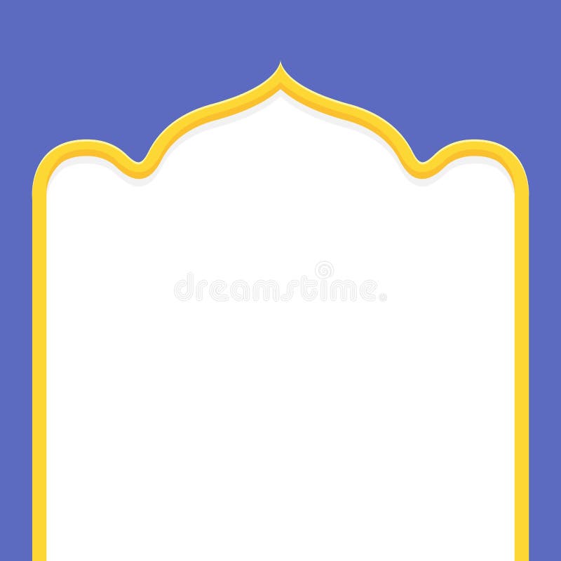 Islamic Decoration Vector Design Mosque Dome Shape Stock Vector ...