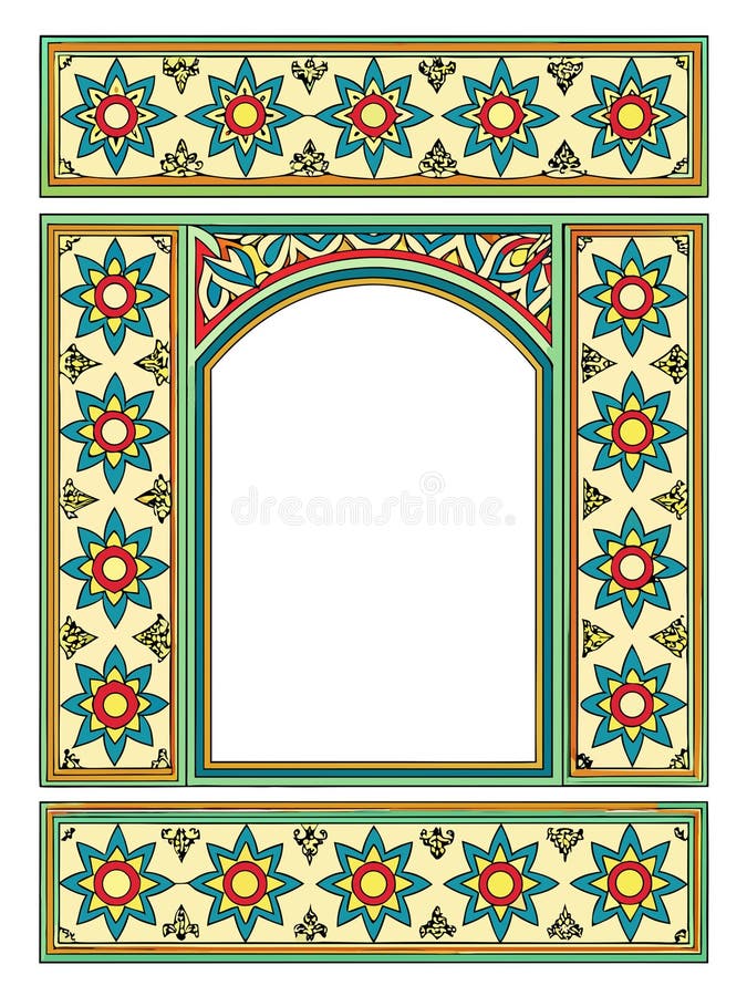 Archway Borders Stock Illustrations – 207 Archway Borders Stock ...