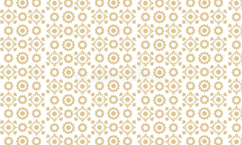 Islamic Floral Pattern Decorative Design Background Illustration Stock ...