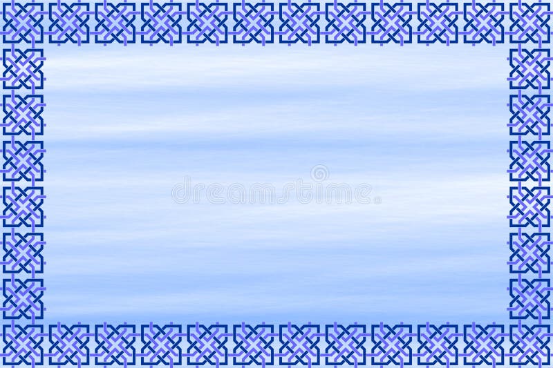 Islamic frame - cdr format stock illustration. Illustration of muslim ...