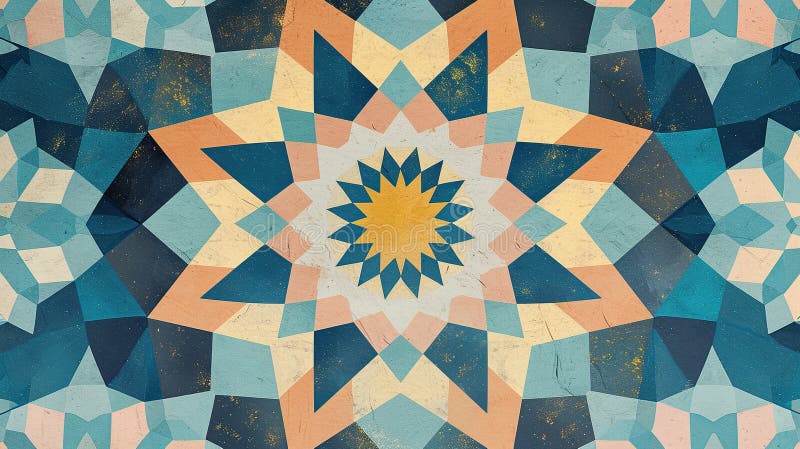Islamic Geometric Background Wallpaper Timeless Elegance and Harmony in ...