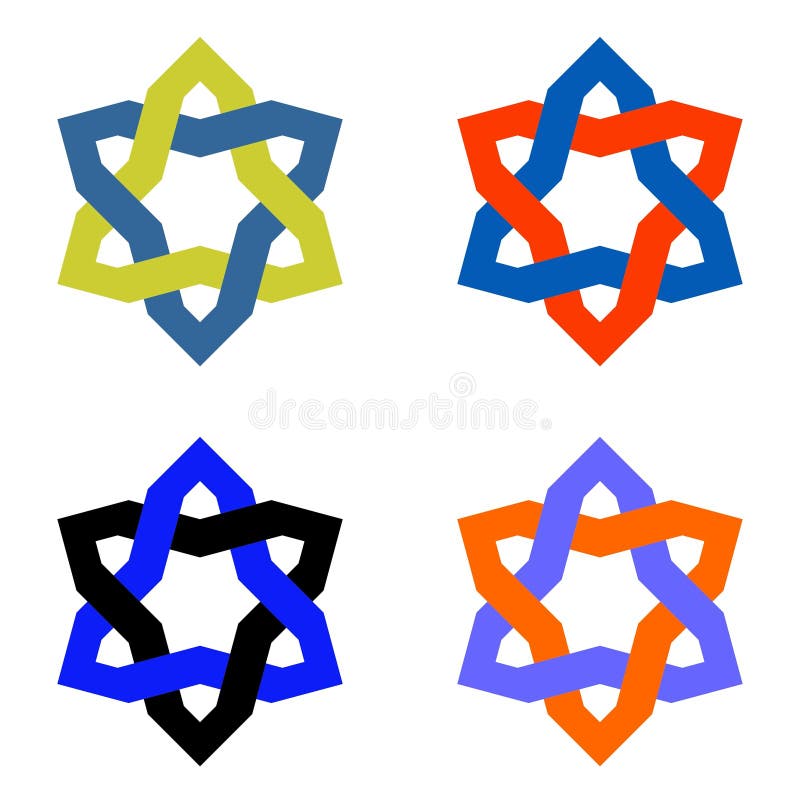 Islamic Geometric Pattern - Cdr Format Stock Illustration ...