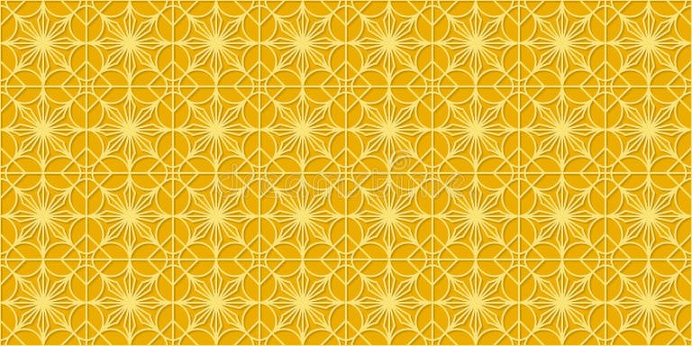 Islamic golden pattern 8 stock vector. Illustration of islam - 268177267