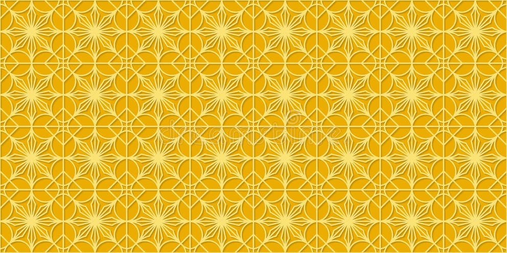 Islamic golden pattern 8 stock vector. Illustration of islam - 268177267