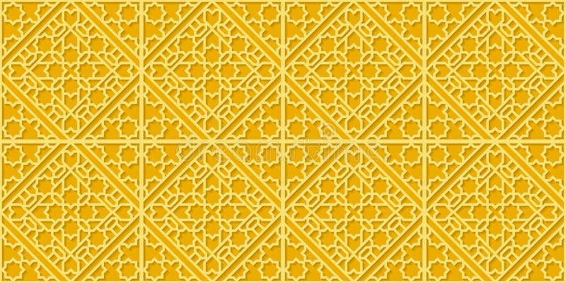 Islamic golden pattern 13 stock vector. Illustration of moroccan ...