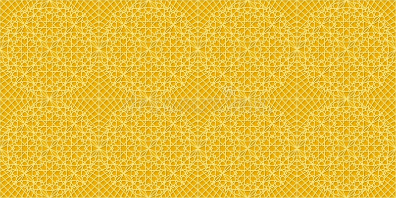 Islamic golden pattern 15 stock vector. Illustration of greeting ...